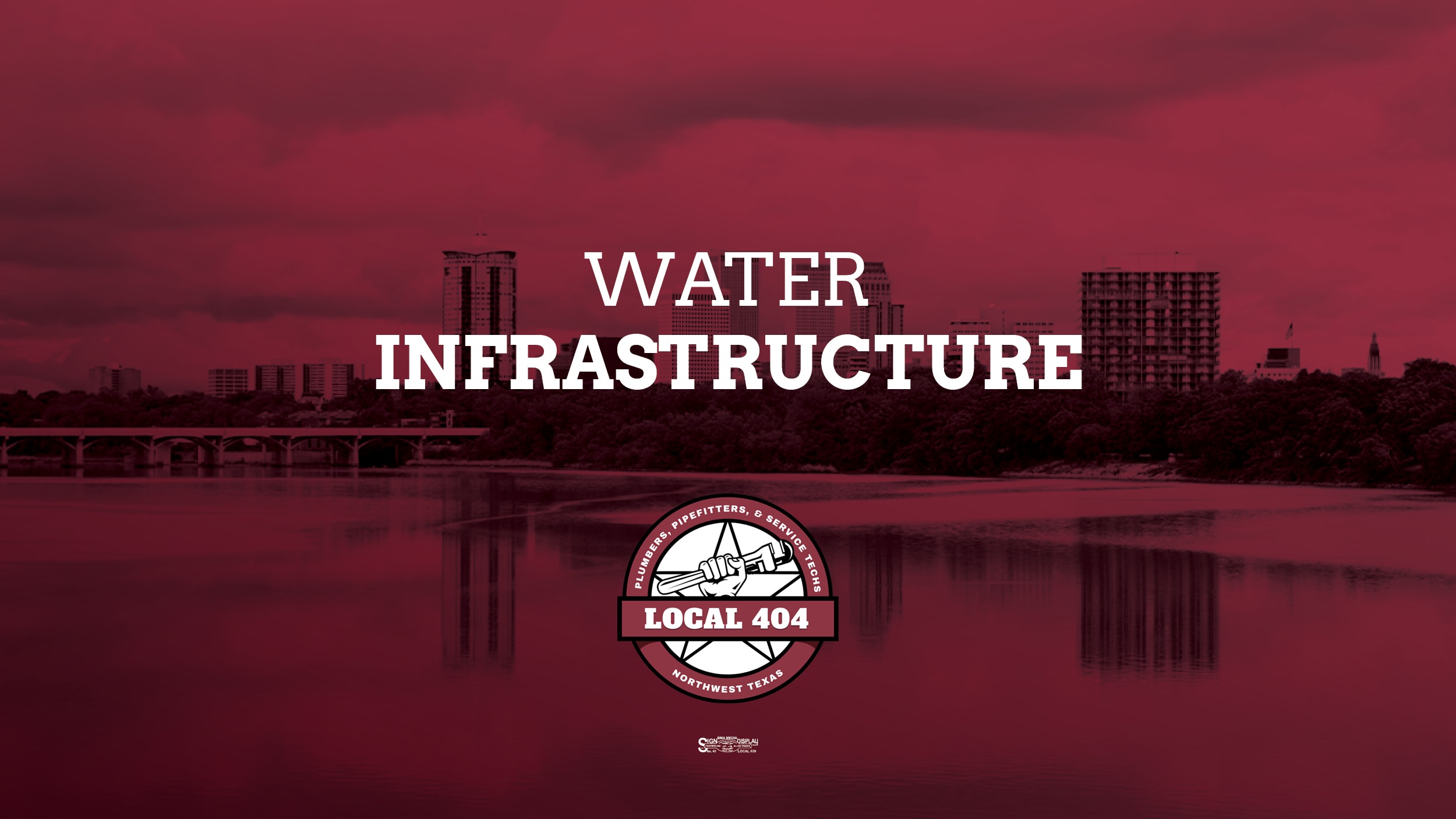 UA Local 404 | Water infrastructure investment projects